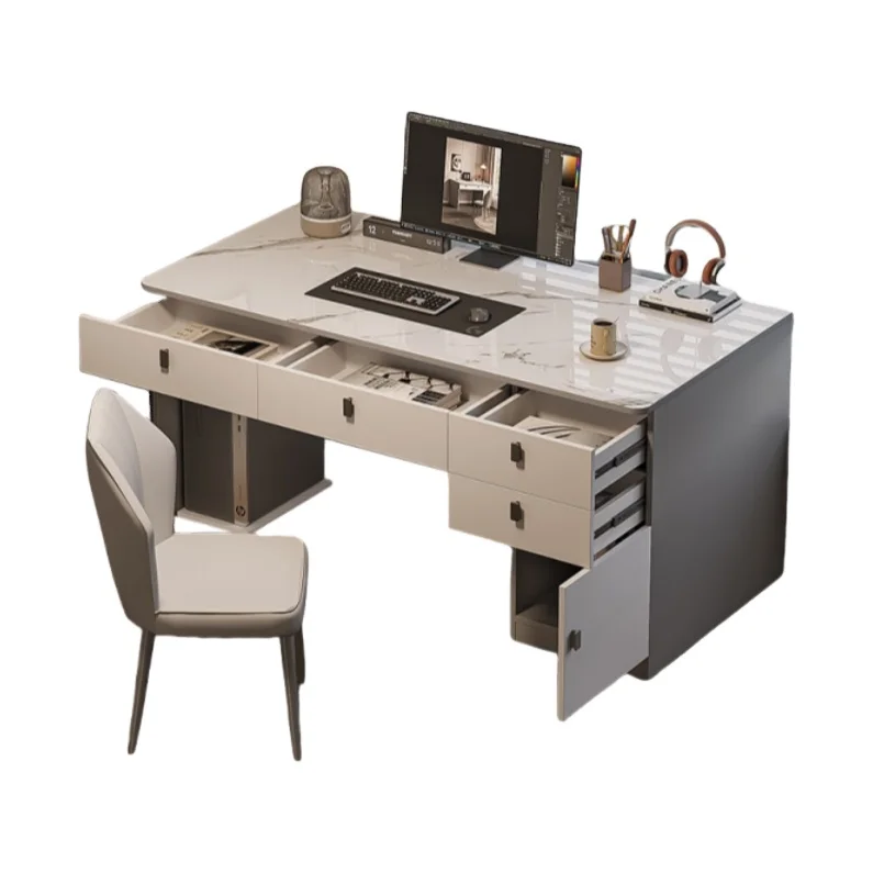 A Simple,Modern,High-quality Computer Desk With Drawers For Home Use In ...