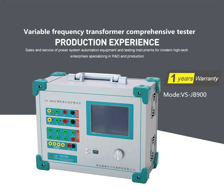 Universal Protection Relay Tester Secondary Injection Kit Smart Three ...