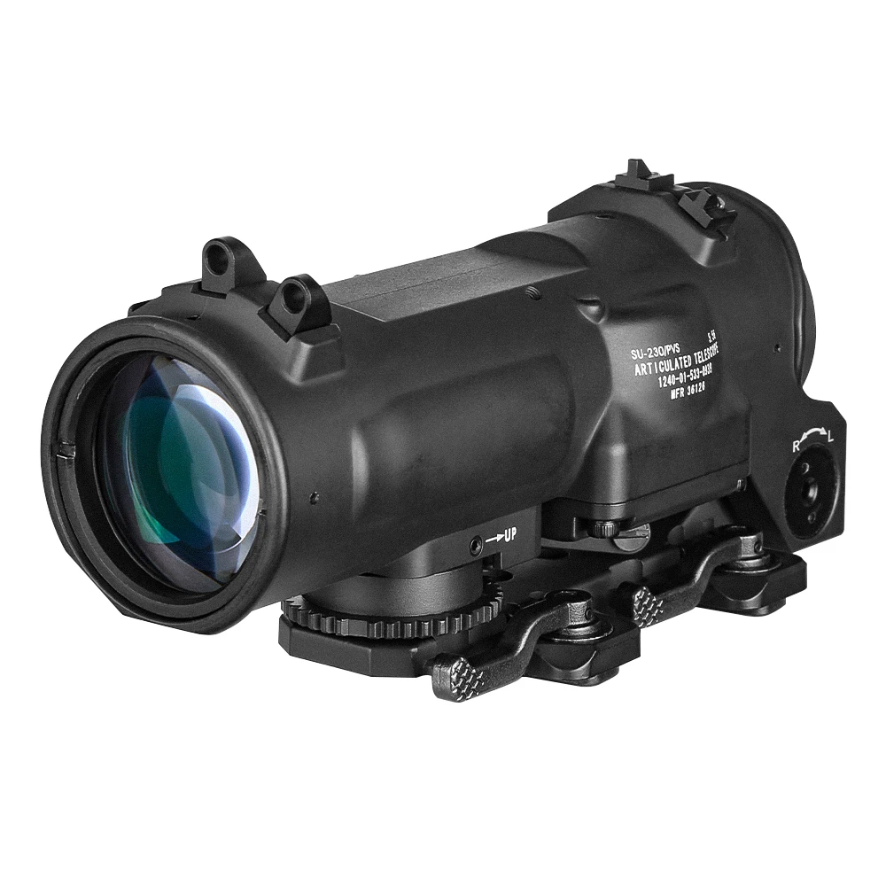 Spina Tactical Scope 4x Magnifier Fixed Dual Optical Sight Red ...