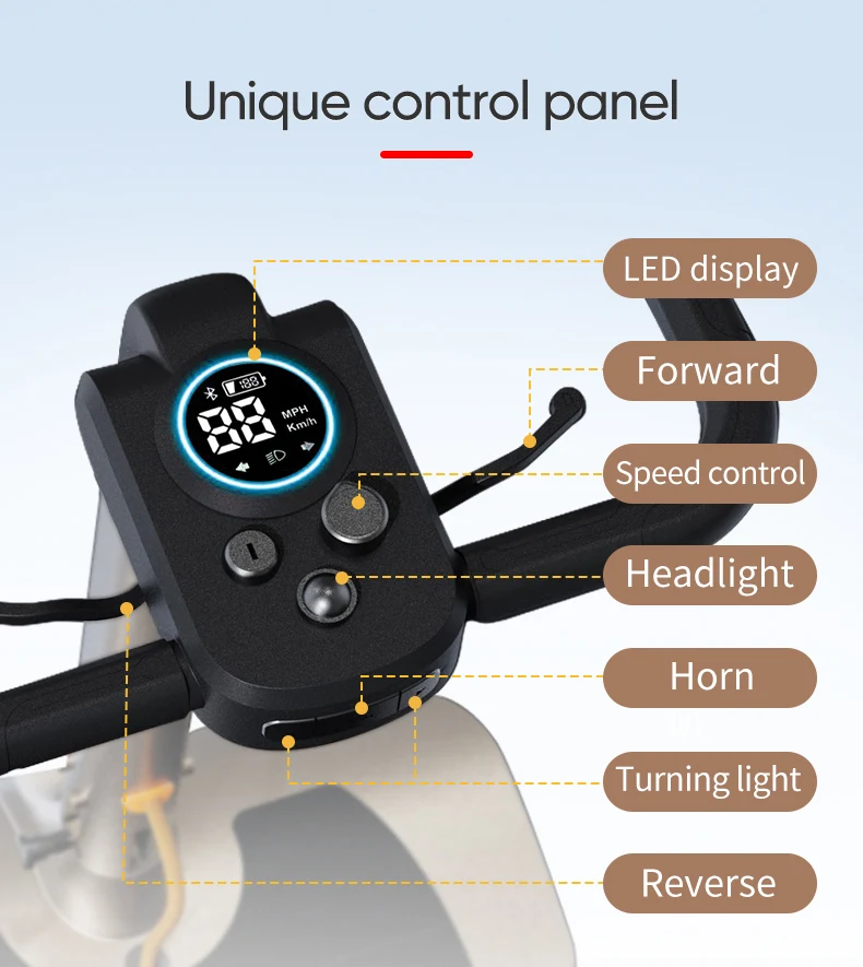 Ultra Light Mobility Scooter - Easy Folding & Portable
