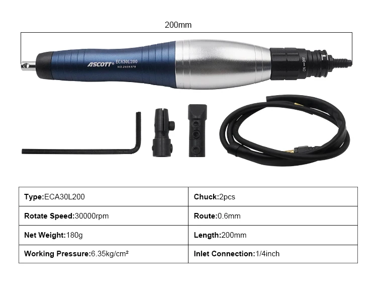 Reciprocating Pneumatic Pencil Grinder Portable Ultrasonic Grinding ...