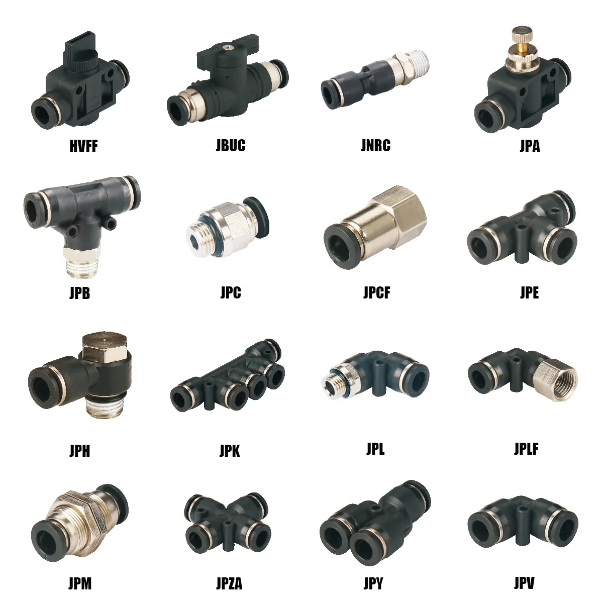 Tracheal Quick Connector Pe Three-way Quick Plug Pc Straight Pu ...