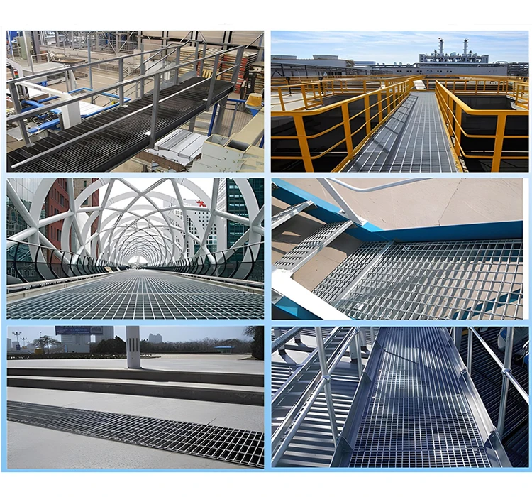 Aluminum Grating Catwalk Platform Heavy Steel Grating Anti Skid Catwalk ...