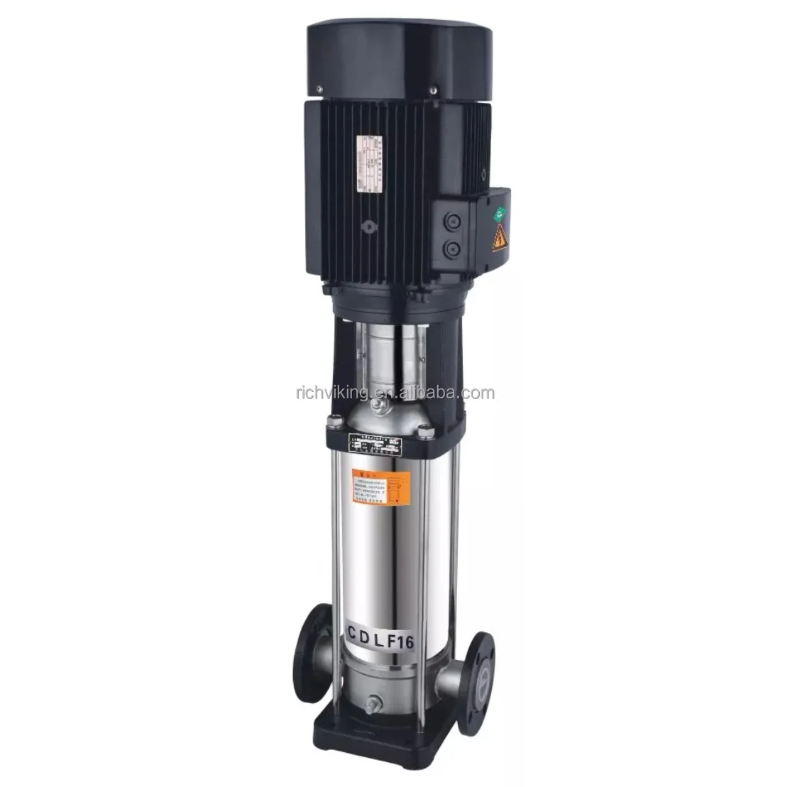 CDLF Stainless Steel Multi Stage Centrifugal Water Pump Vertical ...