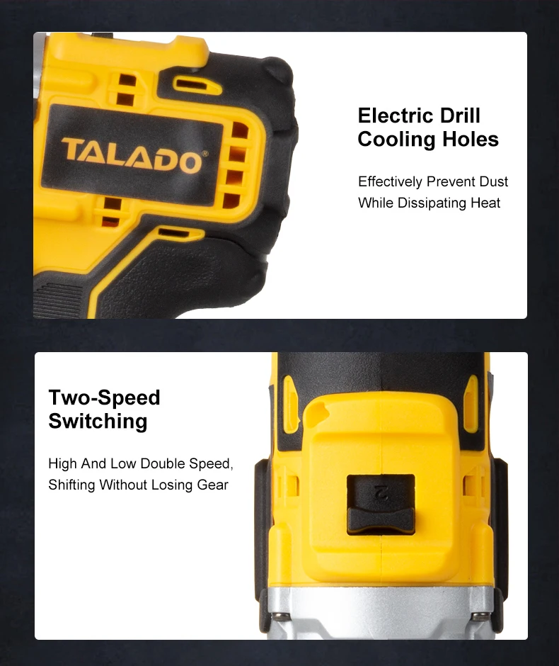 Portable Cordless Drill Set Home Multifunctional Electric Screwdriver ...