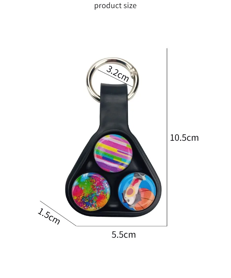 2023 Newest Popperpuck Fidget Silicone Colorful Set Stress Relief ...