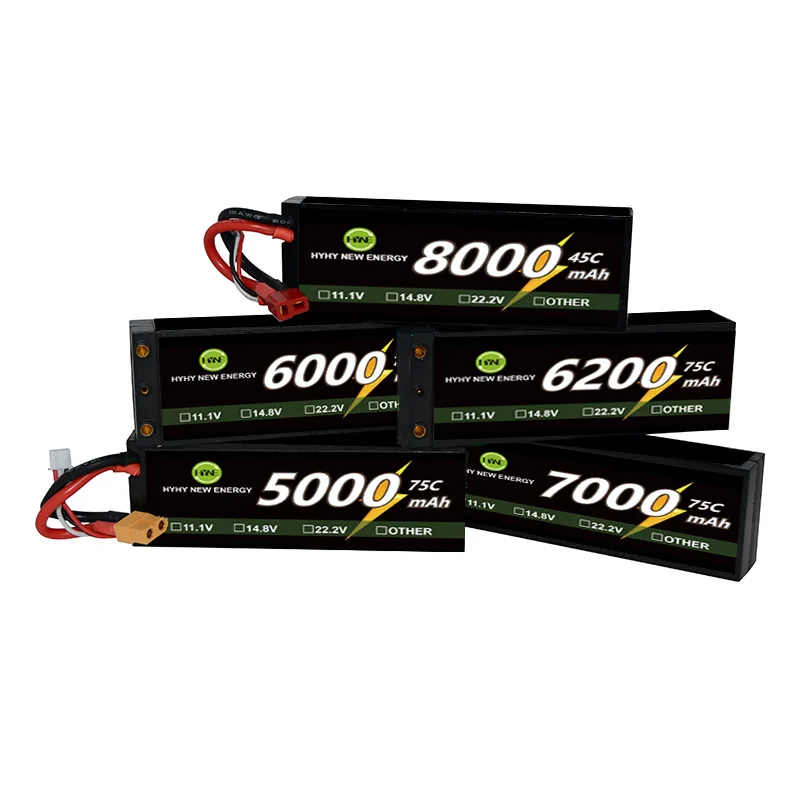 6s 22.2v 40c 7000mAh rc lipo battery pack for car toys customized ...