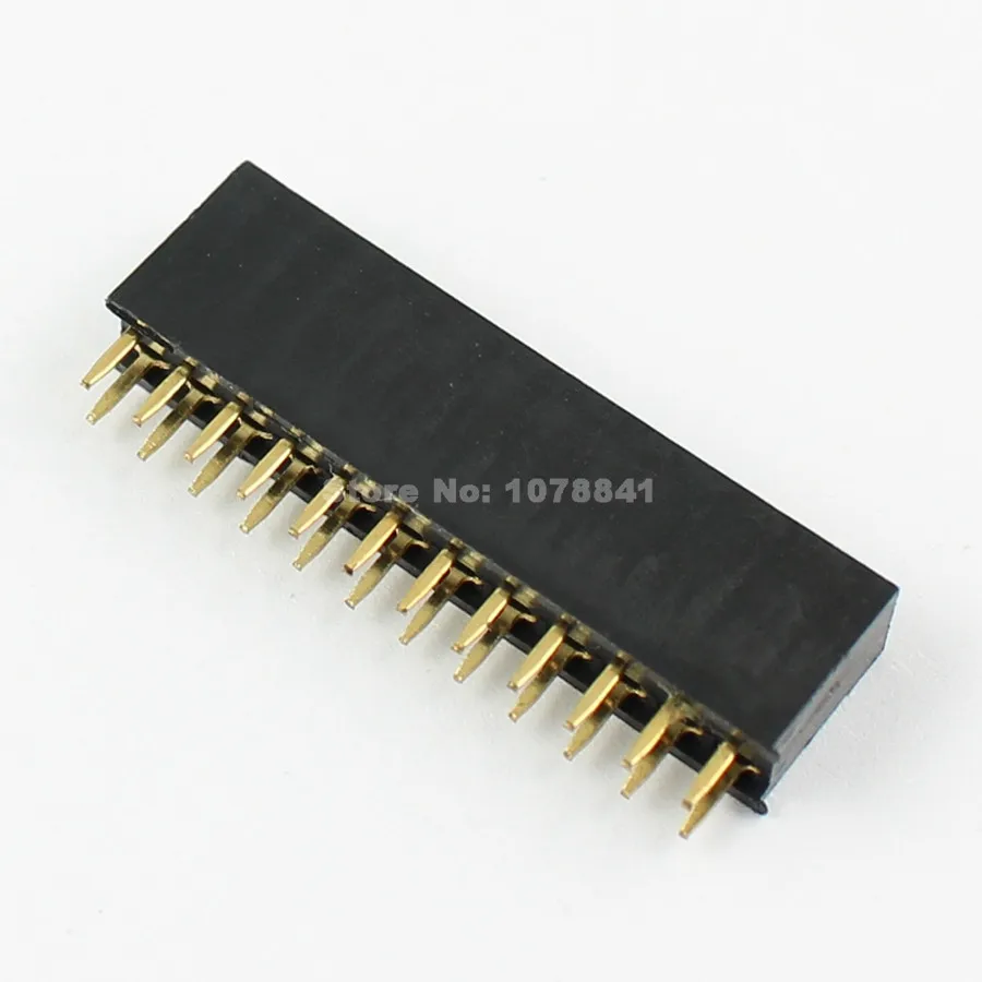2.54mm 2x12 Pin 24 Pin Female Pcb Double Row Straight Header Strip Ph:8 ...