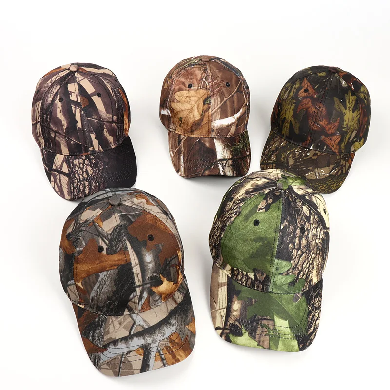 New Custom Logo Sublimation Camouflage Baseball Caps Outdoor Jungle ...