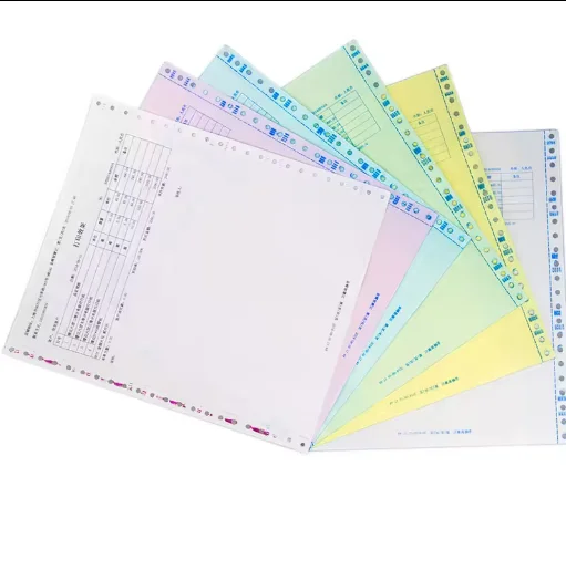 Carbonless Ncr Copy Paper A4 Size Blue White Pink Yellow Green Multi ...