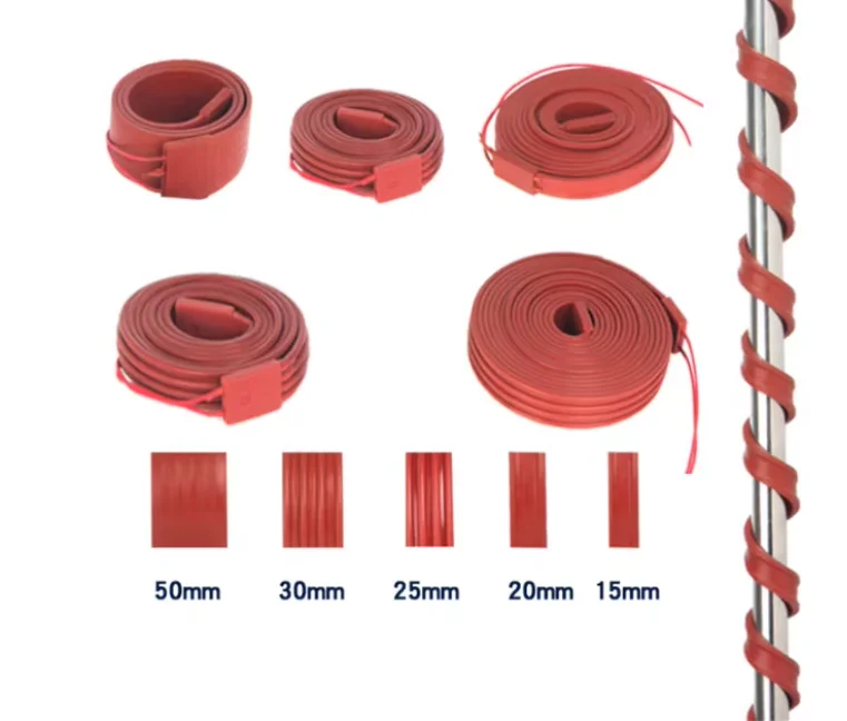 220v Electric Flexible Defrost Drain Pipe Heater Silicone Rubber Belt ...