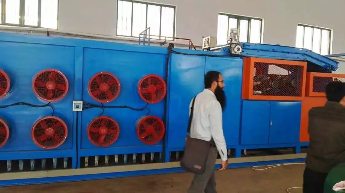 Rubber Sheet Batch Off Cooling Rubber Sheet Machine/16 Sets Cooling Fan ...