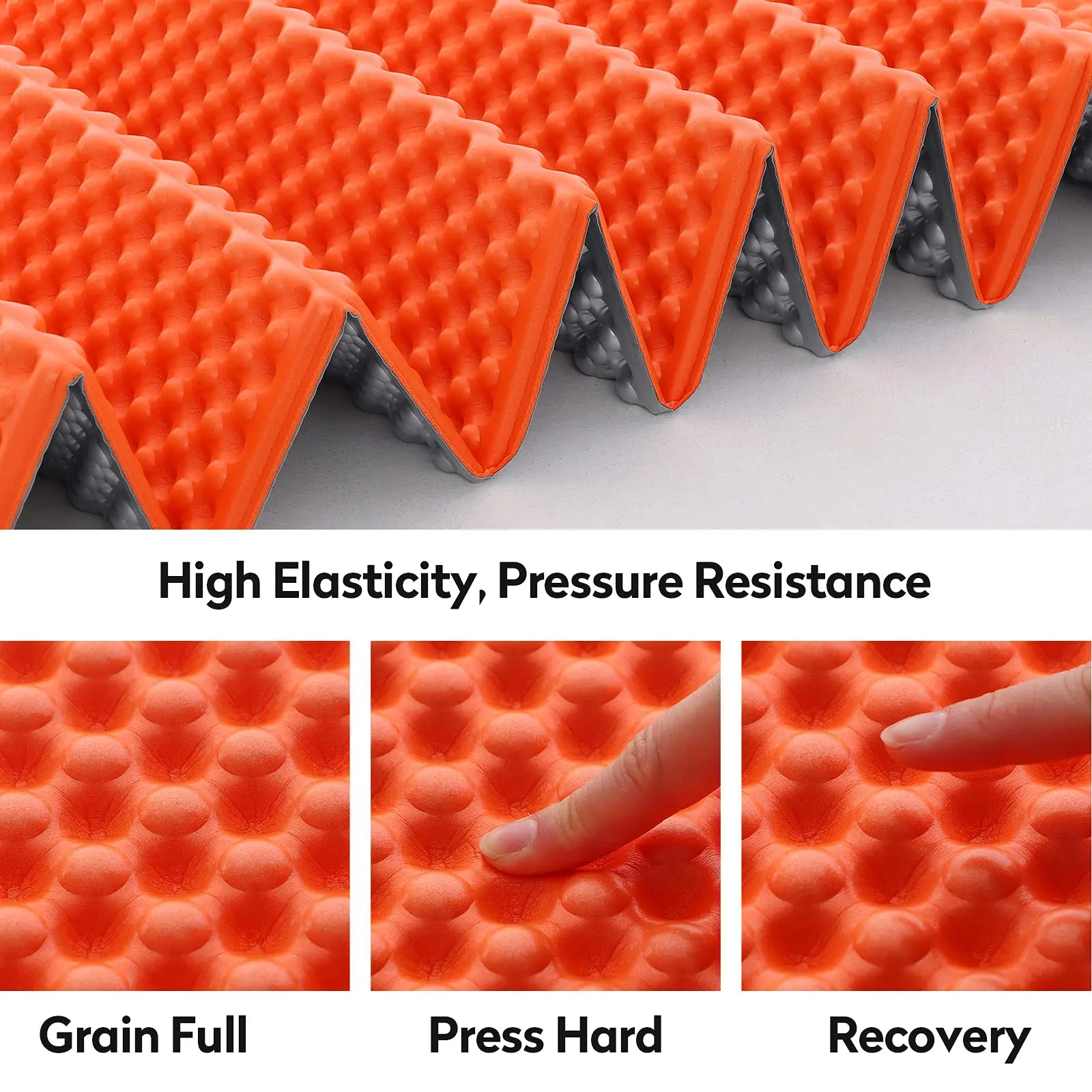 Sleeping Pad Closed Cell Foam Mat For Ultralight Backpacking Thru ...