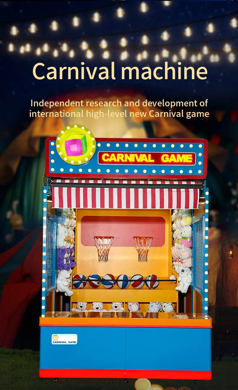 Large Shopping Mall Theme Park Fun Carnival Games Basketball Outdoor ...