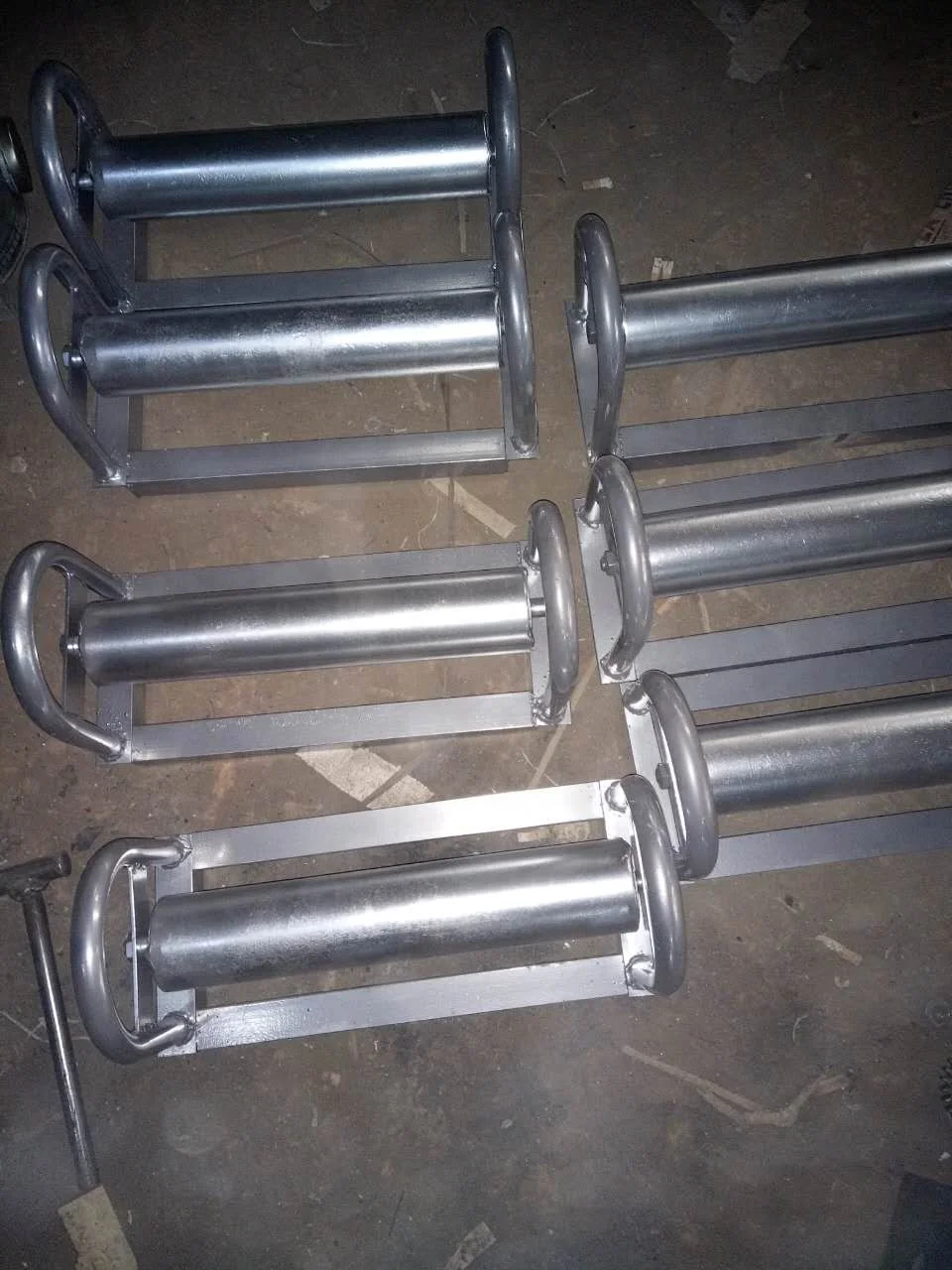 Very Heavy High Voltage Cables Cylindrical Steel-roller with Ball ...