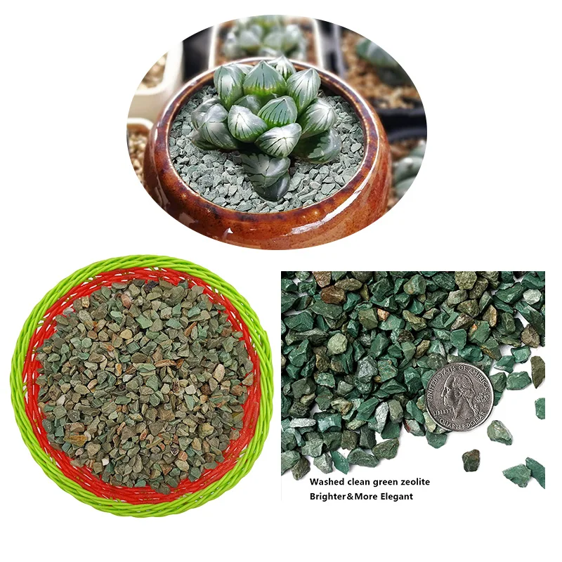 Aquaculture Grade Green Color Natural Zeolite For Fish Pond Filter ...