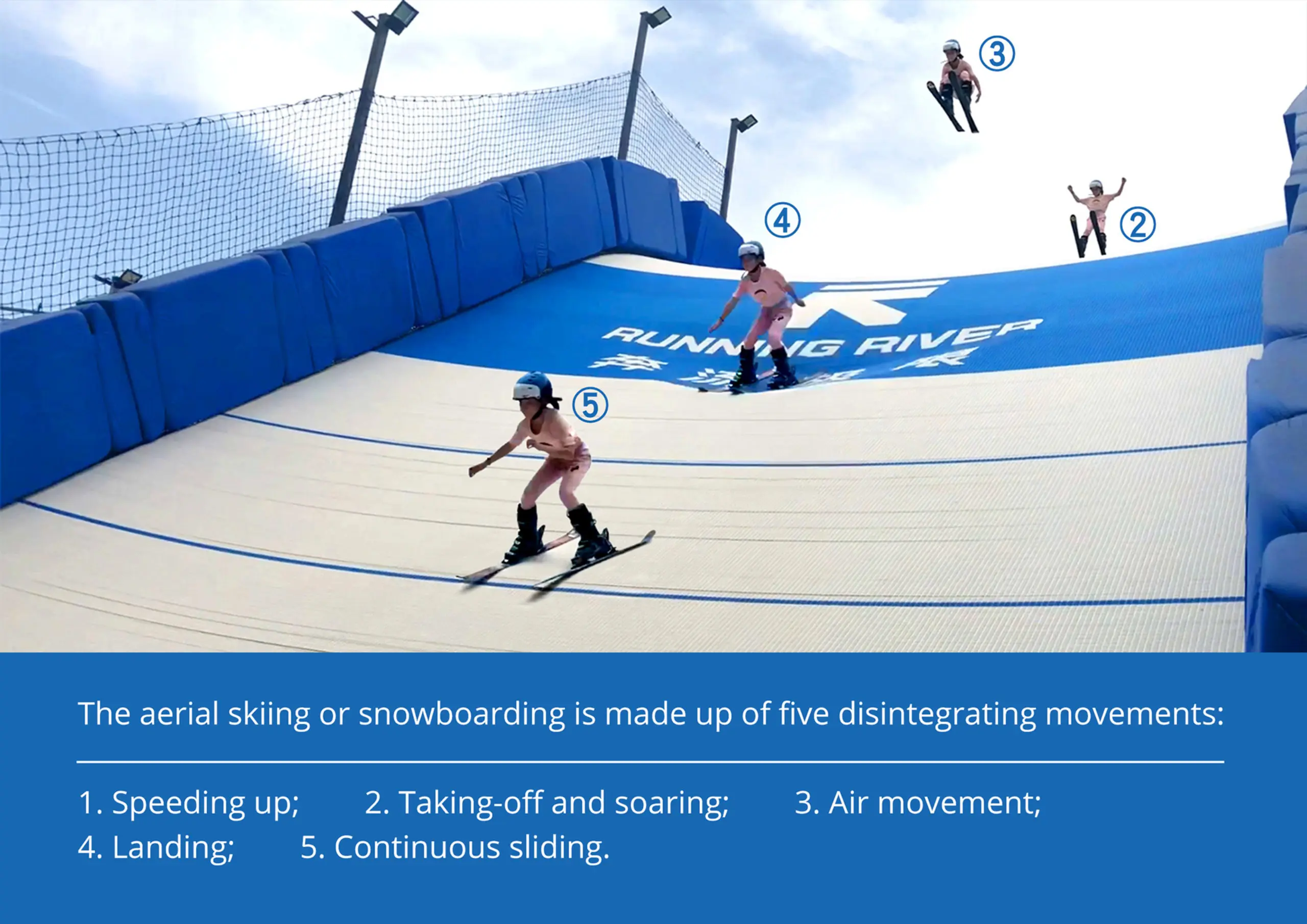Indoor Customizable High Quality Fire Resistant Ski Carpet