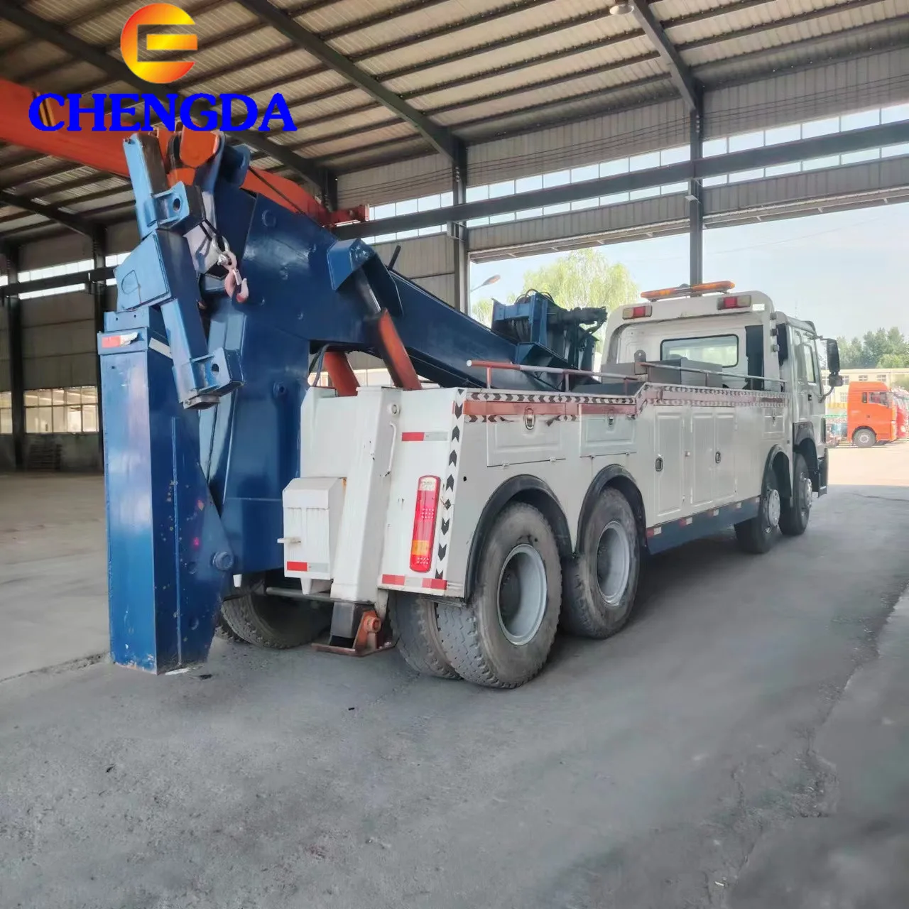 Used Heavy Duty 371HP Wrecker Towing Truck 8x4 12 Wheels Wreckers Truck ...