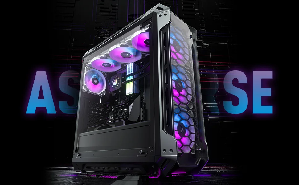 Motherboard Sync Argb Led 4 Pin Pwm Case Fan 140mm Rgb White For Pc ...