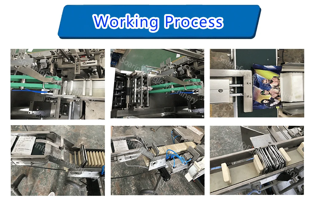 Automatic Easy Open Sachet Counting Carton Box Packing Machine