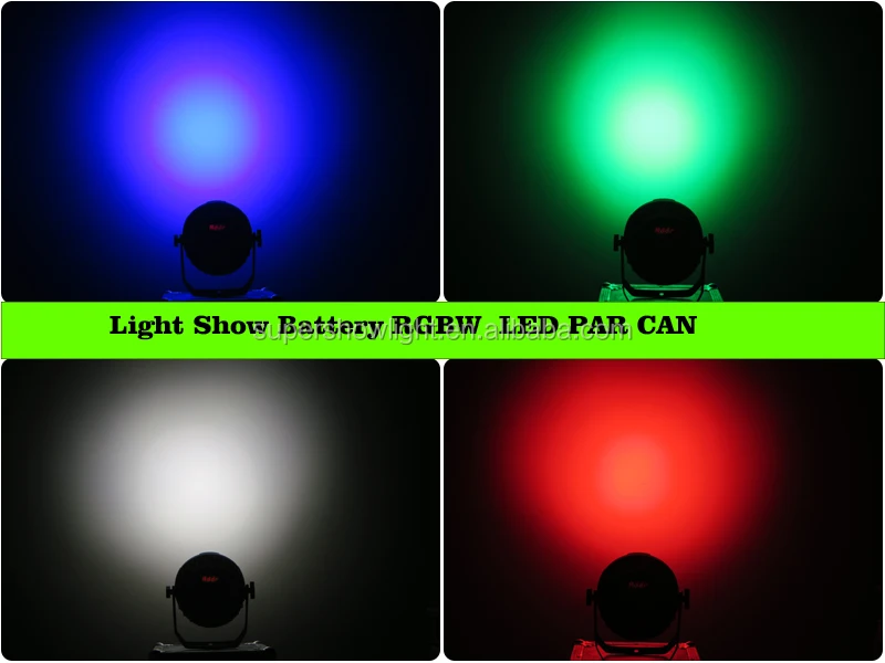 Supershow Slim Flat Par Led 18x18 RGBWA UV 6in1 - Stage Light