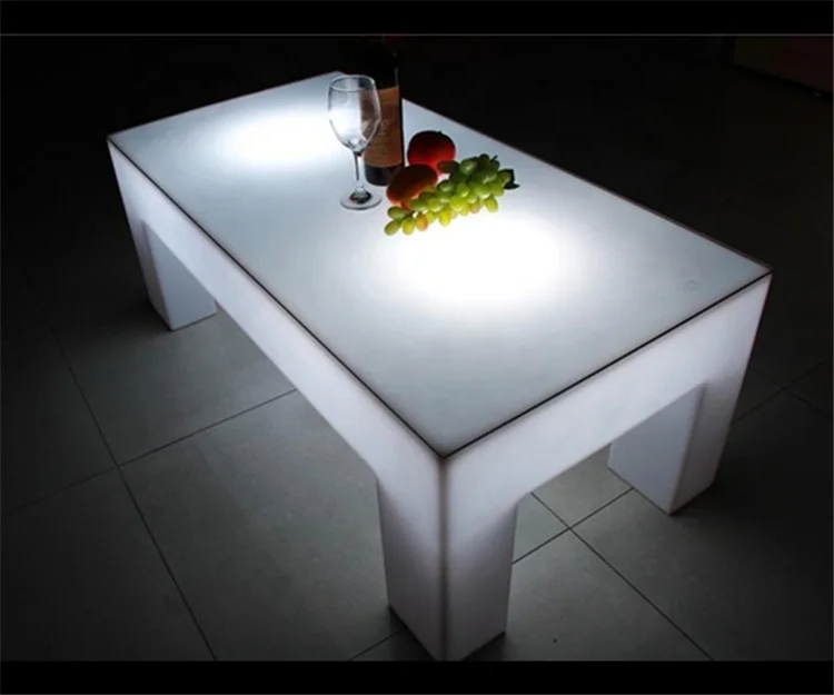 Outdoor Garden Event Led Bar Tables Interactive Led Light Bar Coffee ...