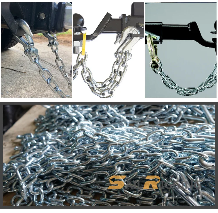 Heavy Duty Grade70 Iron Steel Welding Chain Link 1/4" 3/8" Yellow ...