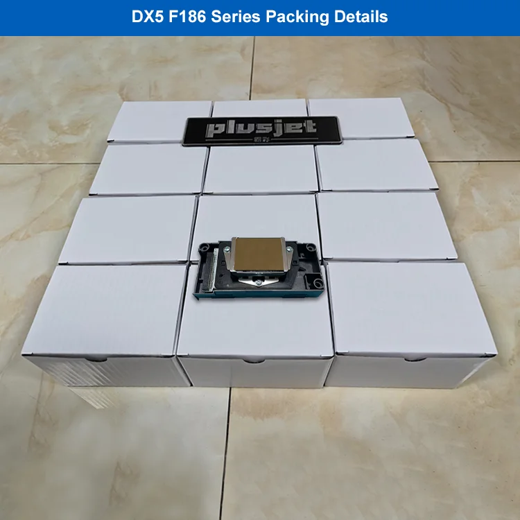 Plusjet Original F186000 Unlocked Cabezal For Epson Dx5 F144 Series Eco ...