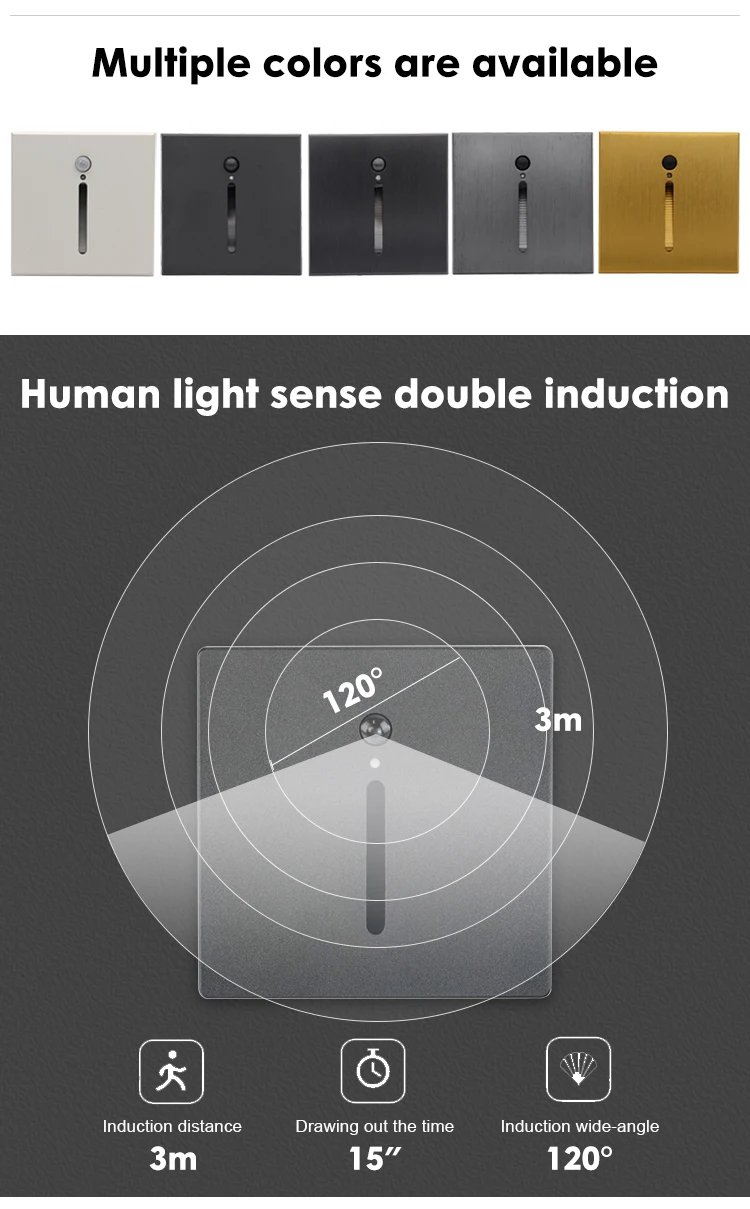 DGLUX LED Stair Lights - Modern, Waterproof, and Efficient