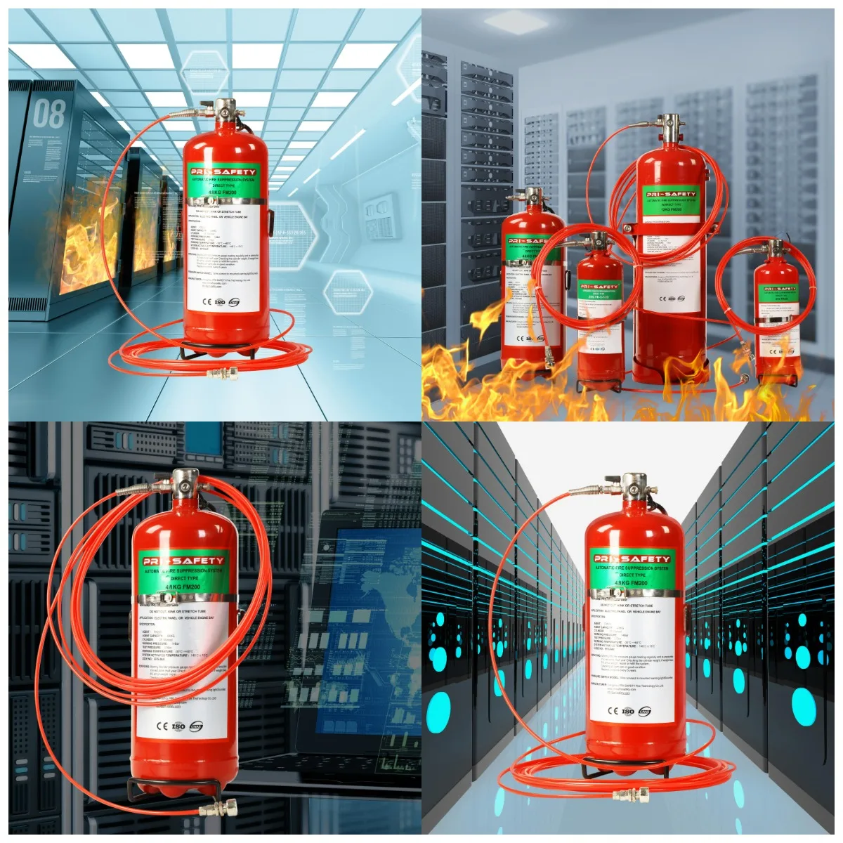 Electrical Panel Fire Suppression System - FK5112