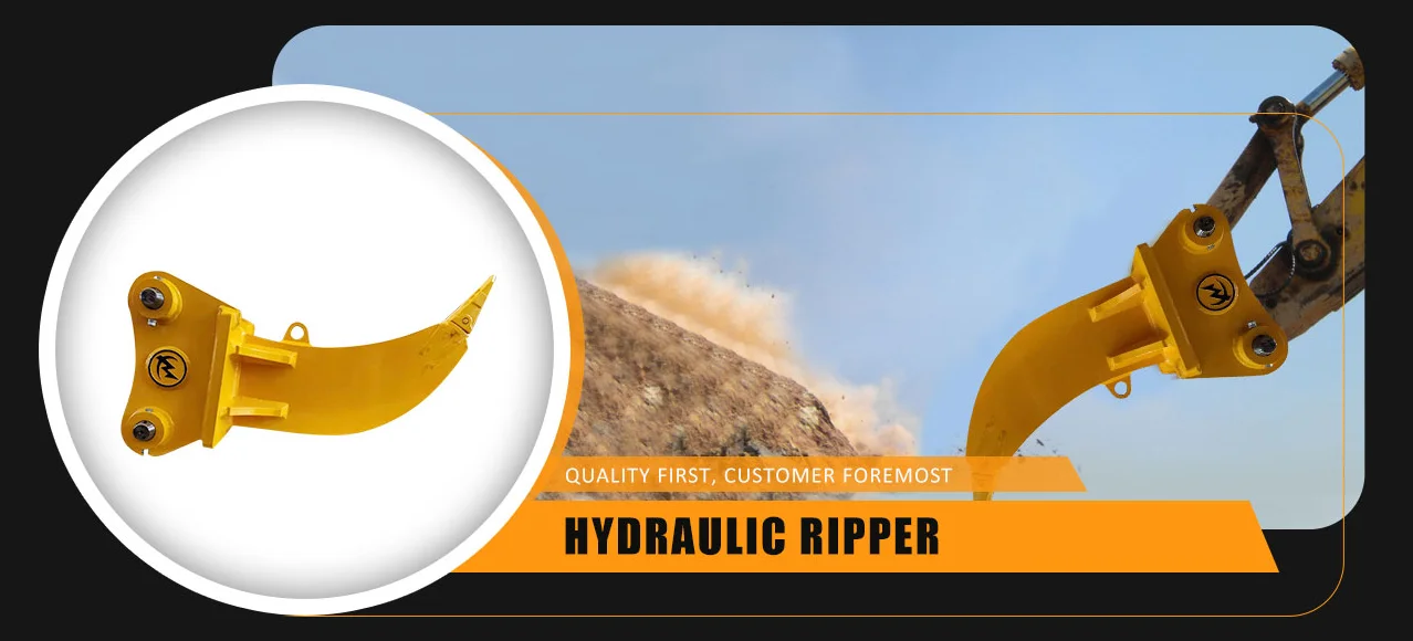 Mini Excavator Ripper Arm - Hydraulic Vibro Tractor Dozer Ripper