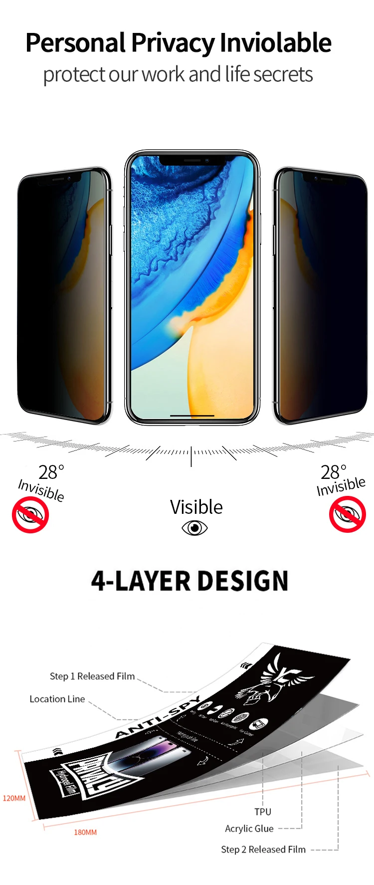 18x12cm Cutting Machine Material Soft Privacy Screen Protector Tpu ...