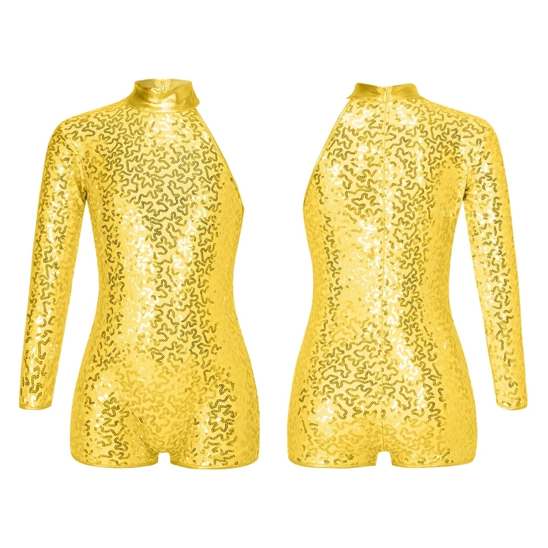 Shiny Sequin Jazz Dance Costumes - Professional Hip Hop