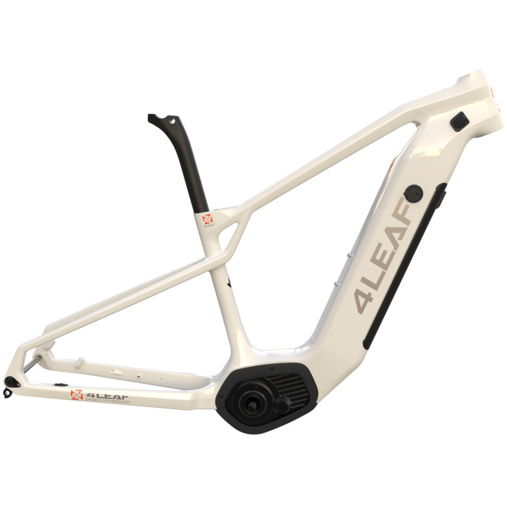 Carbon Fiber Electric Bike Frame Set with 48V 350W Mid Motor & 13AH ...