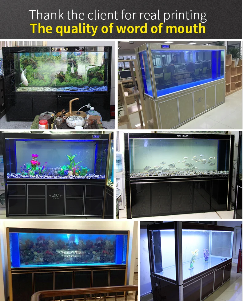 Big Aquarium Tank - Real Fish Tank Models for Living Room