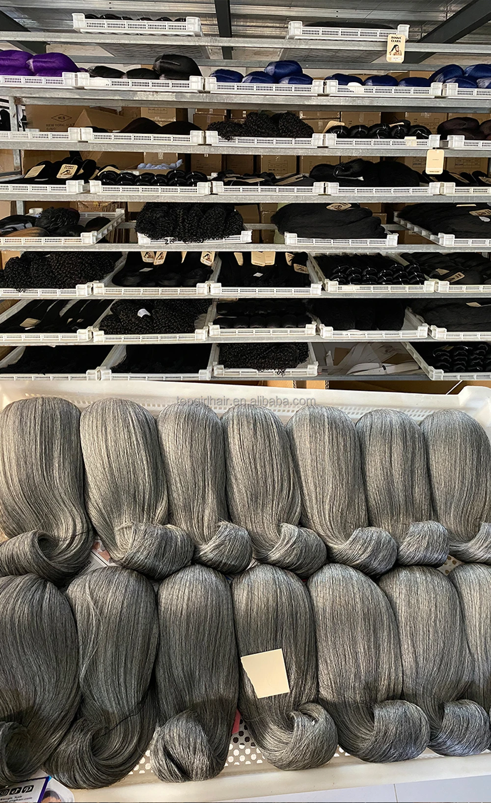 Latisha Product Perruque Synthetic Blend Heat Resistant French Curls ...