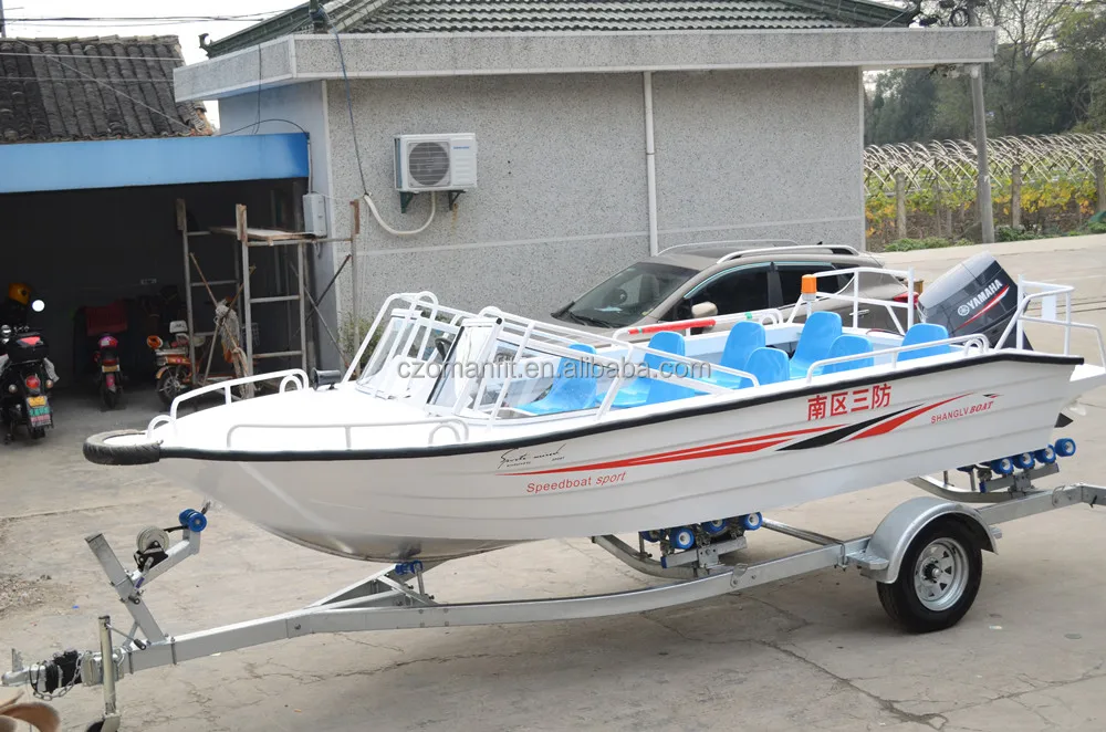 Large Full Welded Aluminium Fishing Boat 5.3m Western Aluminum Boats