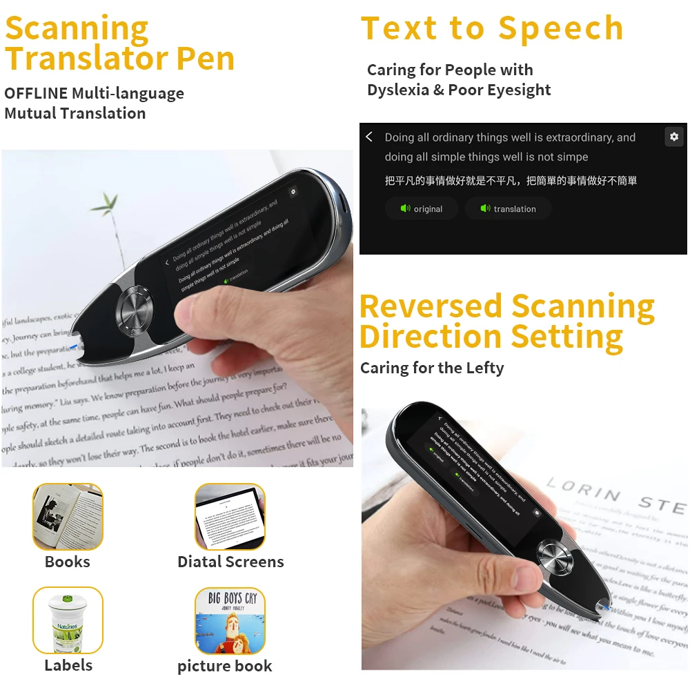 Smart AI Voice Translator Device X7 - Portable & Efficient