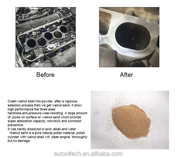 AUTOOL HTS558 Walnut Blaster - Efficient Engine Carbon Cleaners