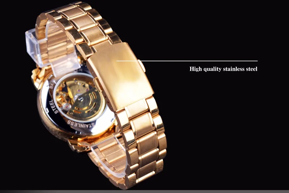 Winner Watches Men Wrist Classic Mens Watch Luxury Automatic Skeleton ...