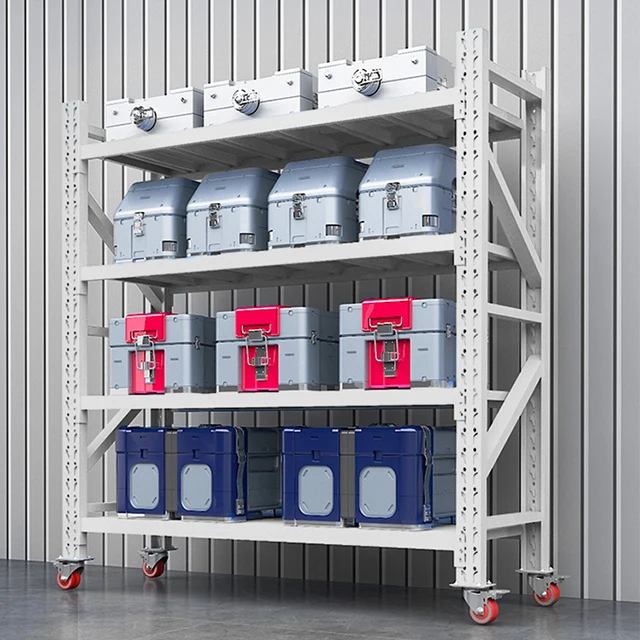 Warehouse Storage Rolling Rack Metal Shelves| Alibaba.com