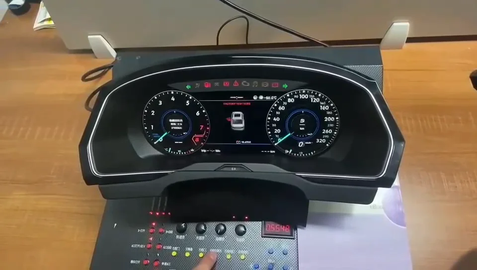 1920*720 Dashboard Panel Virtual Instrument Cluster Lcd Speedometer For ...