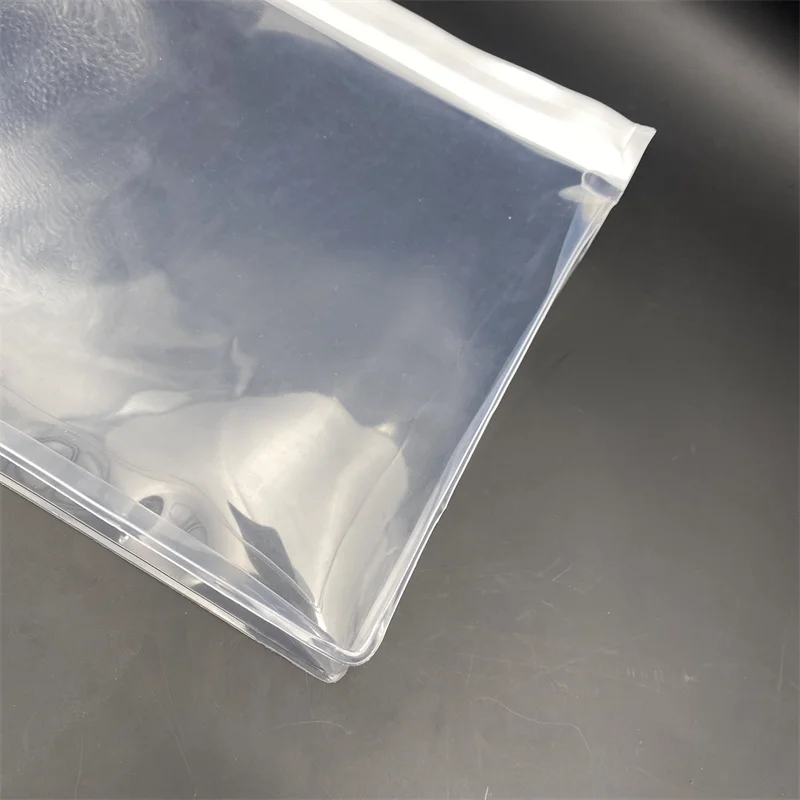 Customized Printing Company Logo Clear Plastic Packaging Pouch ...