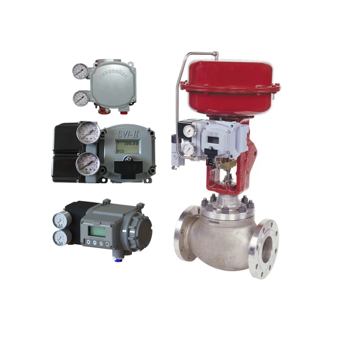 Masoneilan 41005 Series Cage-guided Ball Valves with Digital Positioner ...