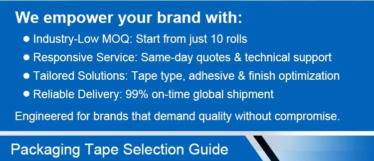 Custom Logo Printed Packing Tape - Strong & Versatile