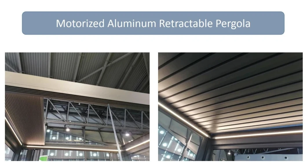 Custom Modern Garden Flip Louver Factory Designs Aluminum Motorized ...