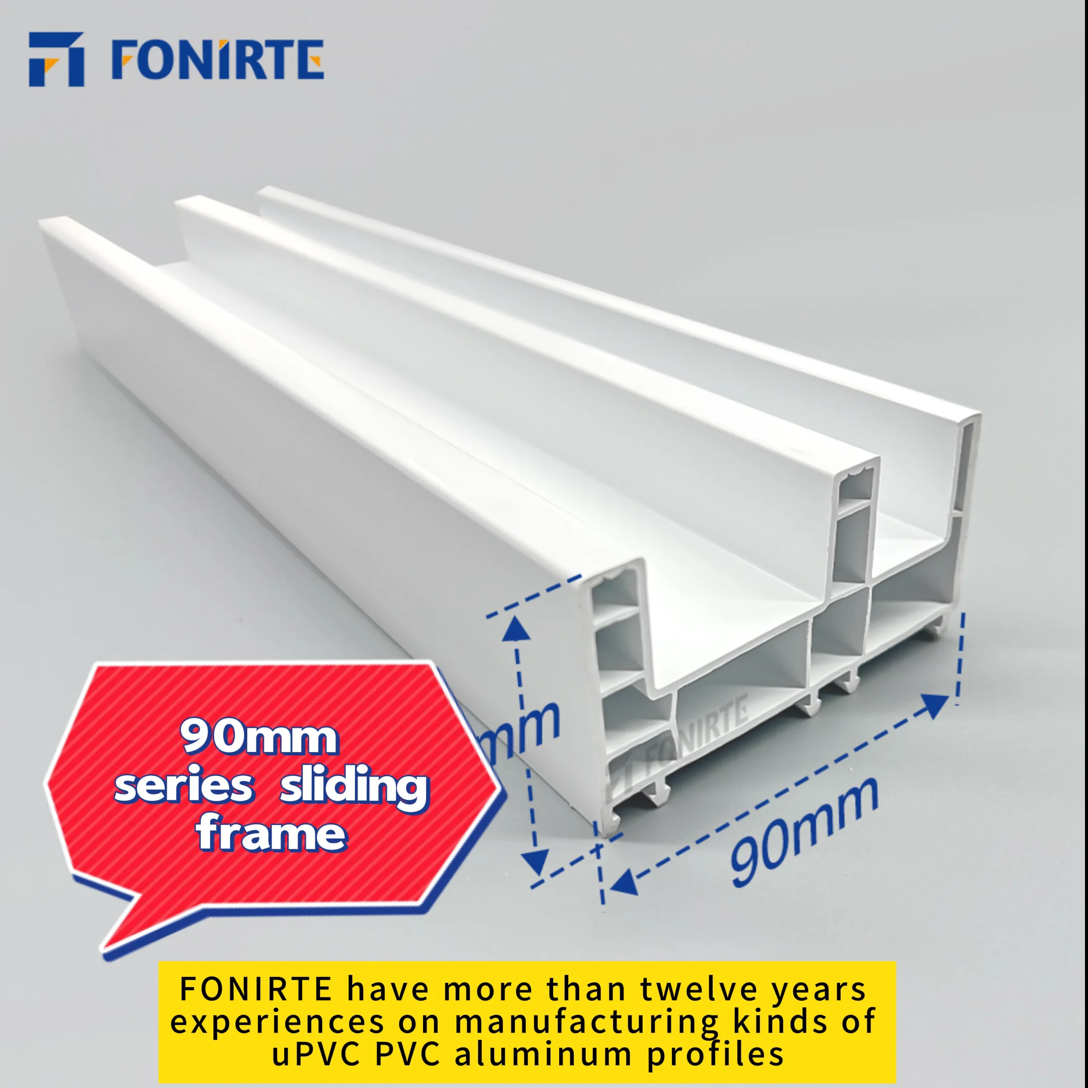 Fonirte Factory Upvc Window Profile Oem Odm Extrusion Machine Upvc ...