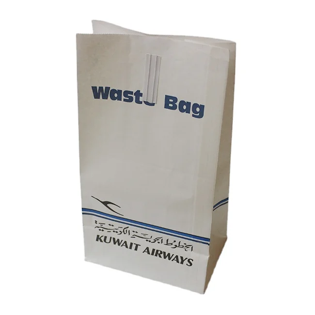 100% Eco-friendly Airline Sick Bags Disposable Airplane Vomit Bag - Buy ...