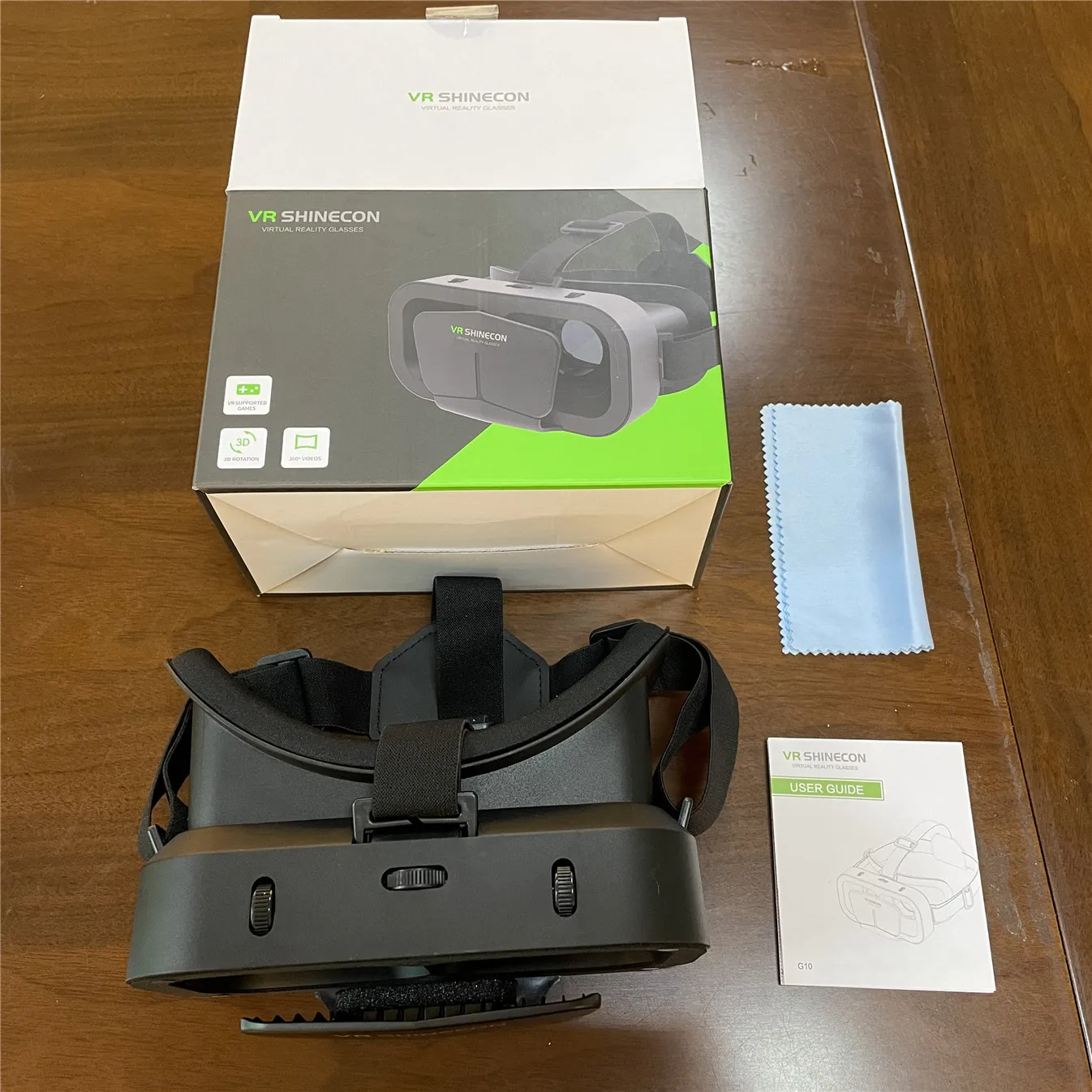 VR SHINECON G10 - Large-Screen VR Glasses for 7-Inch Phones