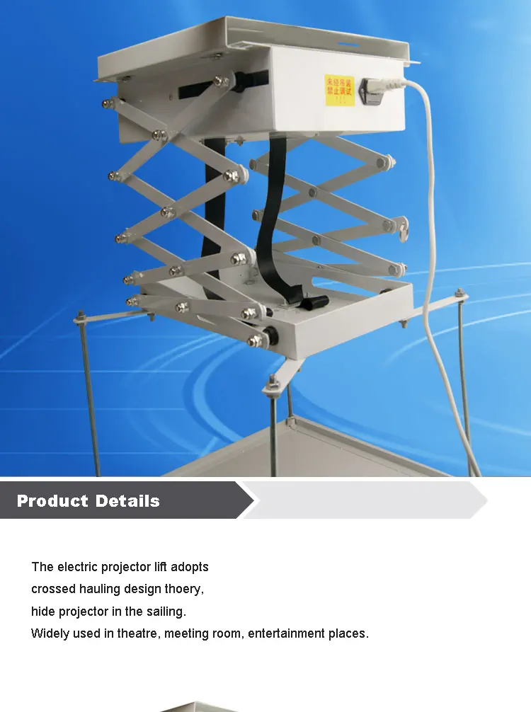 Ceiling Hidden Mount Motorized Projector Lift/electric Projector Down ...